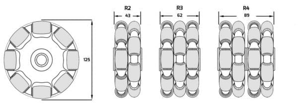 Rotacaster Omni-Directional Wheels - Materials Handling