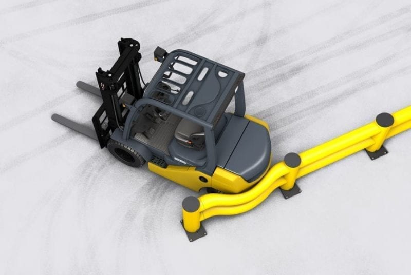 Flex Impact - Polymer Safety Barrier - Materials Handling