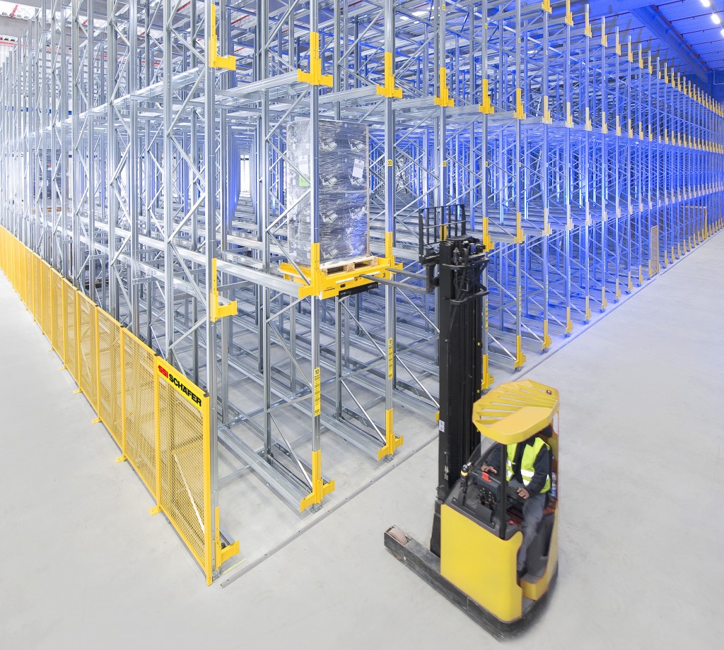 SSI Schaefer Orbiter System | Materials Handling