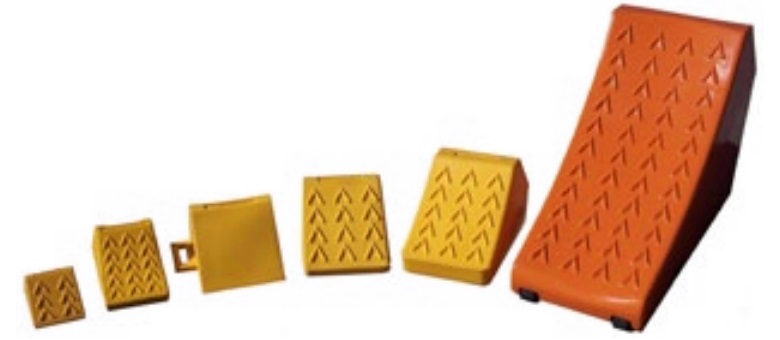 Heavy Duty Truck Wheel Chocks | Materials Handling