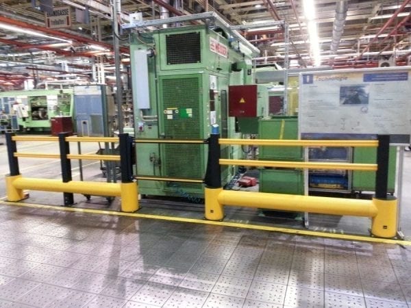 Flex Impact Traffic Barrier Plus - Materials Handling