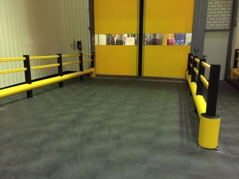 Flex Impact Traffic Barrier Plus - Materials Handling