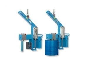 Reel Lifter & Turner - Telescoping Reels - Materials Handling