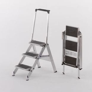Safety Steps Folding Aluminium - Materials Handling