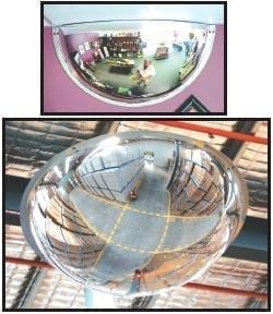 Convex Mirrors - Ceiling Dome - Materials Handling