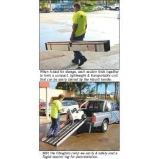 Ramps Folding Fibreglass - Materials Handling