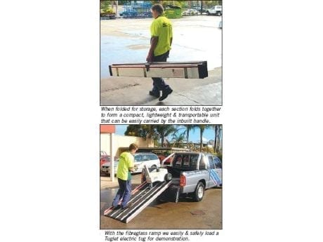 Ramps Folding Fibreglass | Materials Handling
