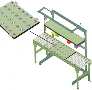 Ball Transfers - Pop Up Ergonomic | Materials Handling