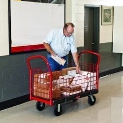 Side Panel Platform Truck - Materials Handling