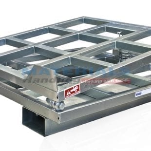 IBC Tilting Stand Spring Operated Container Emptying - Materials Handling