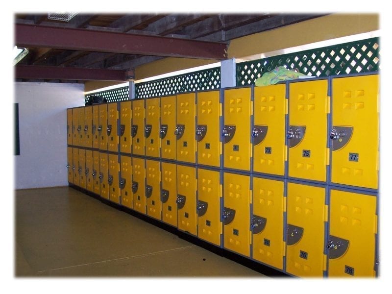Polypropylene Lockers - Materials Handling