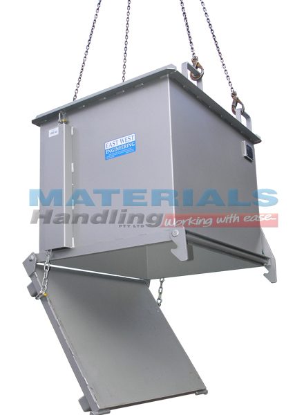 Drop Bottom Storage Bins - Materials Handling