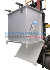 Waste Bins Drop Bottom - Materials Handling