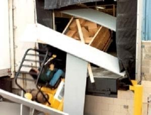 Loading Dock Safety Barrier Retractable Dok-Guardian - Materials Handling