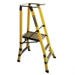 Fibreglass Step Platforms - Wide - Materials Handling