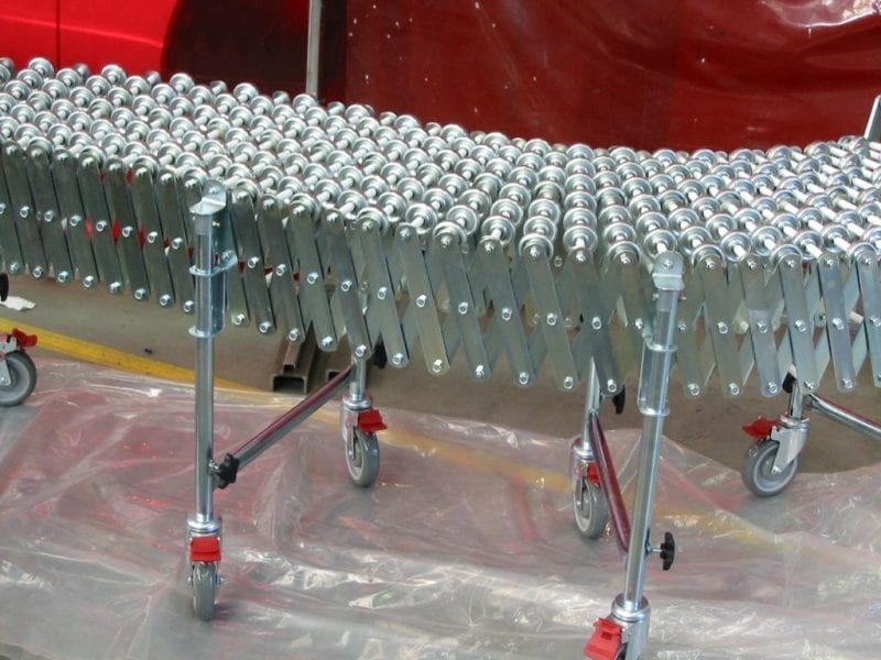 Extendaflex Conveyor - Expandable and Flexible - Materials Handling