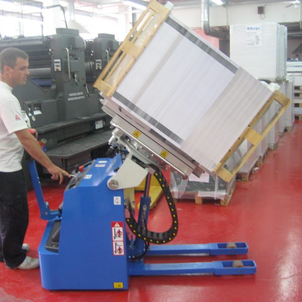 Mobile Pallet Load Inverters - Materials Handling