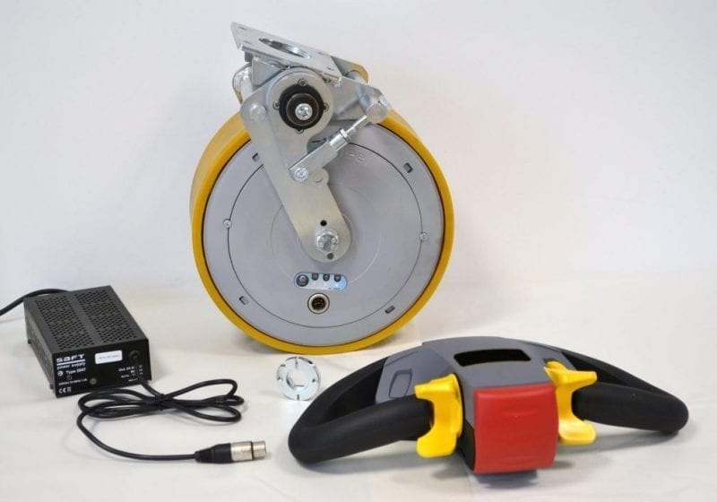 Powered Trolley Drive Battery Electric ez-Wheel - Materials Handling