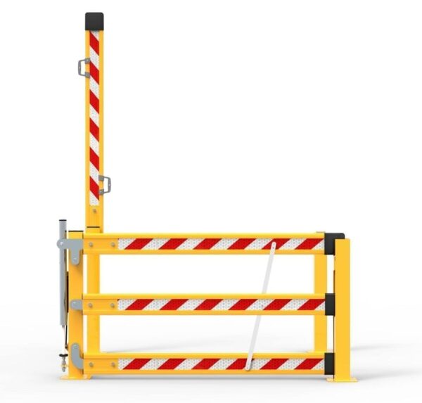 Gates Mezzanine Safety Forklift Loading - Materials Handling