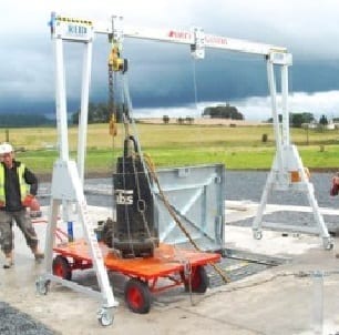 Porta-Gantry Aluminium Gantry - Materials Handling