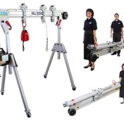 Gantry Cranes Mobile Aluminium Porta-Gantry Rapide - Materials Handling