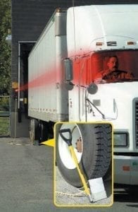 Materials Handling | Smart Vehicle Wheel Chocks for safe workplaces