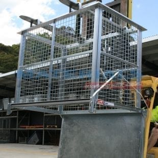 Waste Bins Drop Bottom - Materials Handling