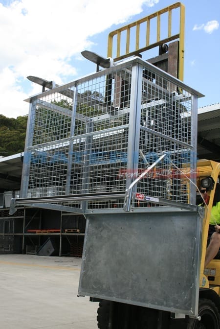 Waste Bins Drop Bottom | Materials Handling