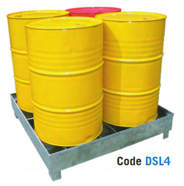 Spill Bins - Galvanised - Materials Handling