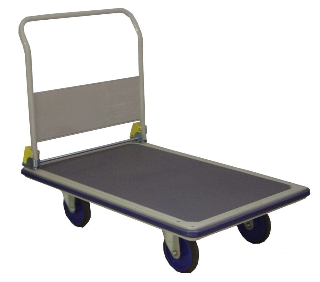 Prestar Single Platform Folding Handle Trolleys - Materials Handling