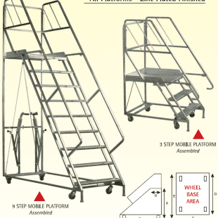 Access Platforms - Folding Mobile - Materials Handling