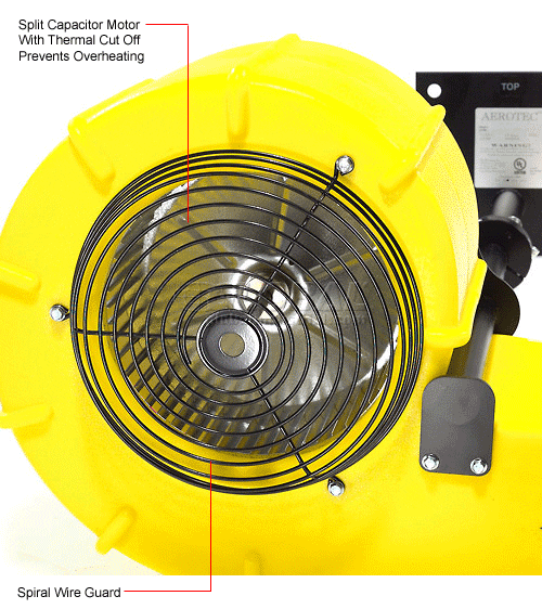 Dock Fan AeroTec air replacement system