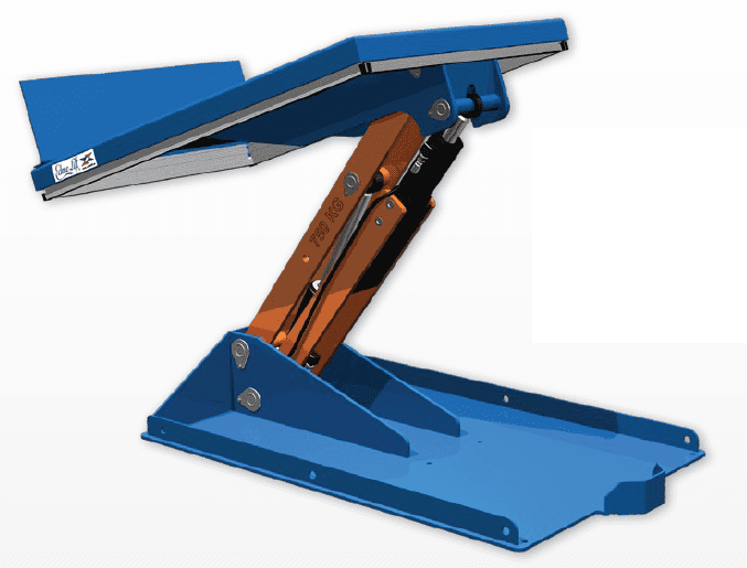 Pallet Bin Lifting & Tilt Device - Materials Handling