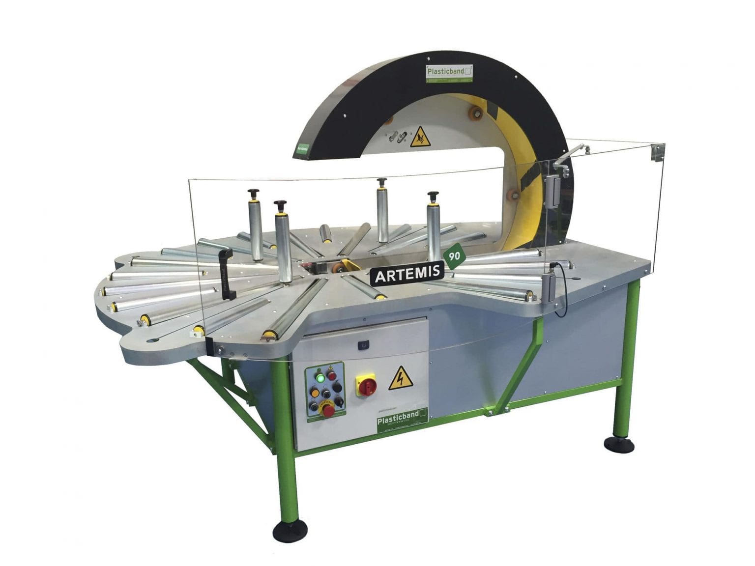 Orbital Wrapper for Rolls - Materials Handling