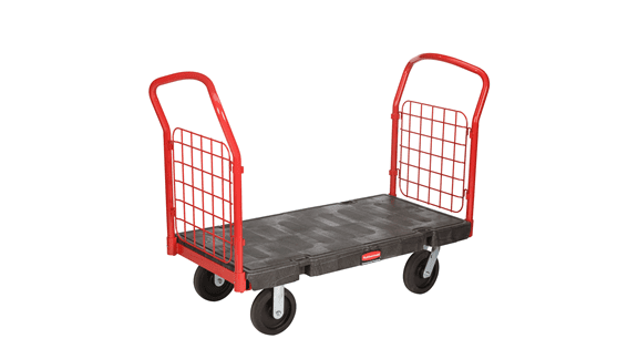 Platform Trolleys Mesh Sides - Materials Handling