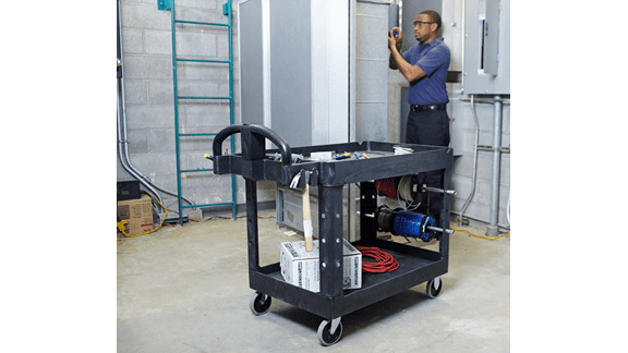 Platform Trolleys Plastic | Materials Handling