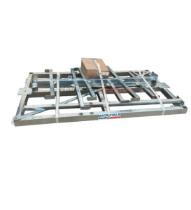 Pipe Trolley Storage Rack - Materials Handling