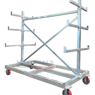 Pipe Trolley Storage Rack - Materials Handling