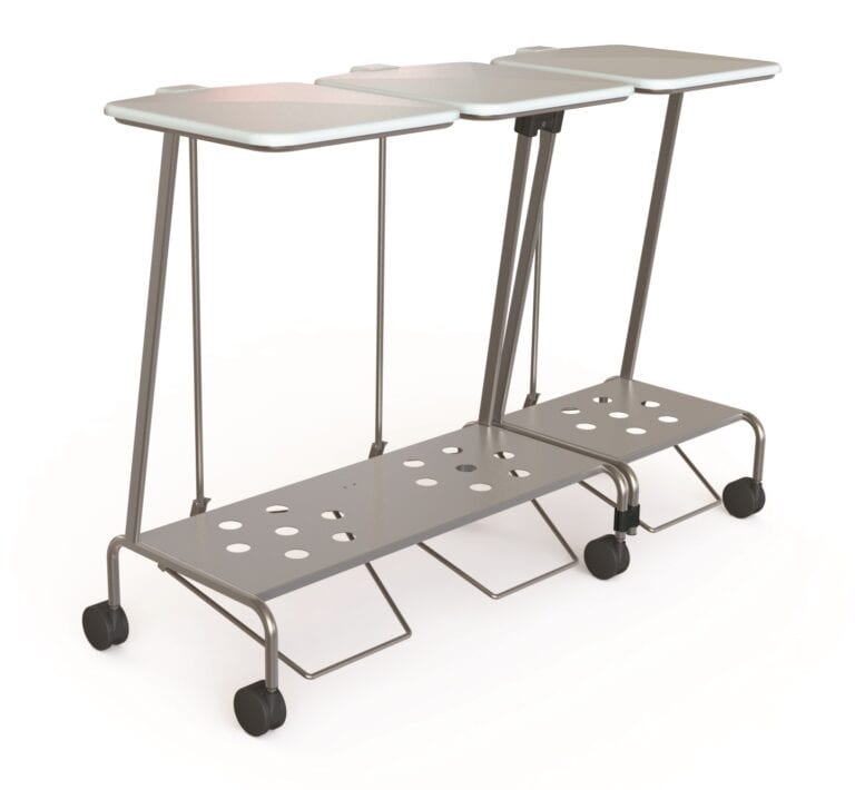 Laundry Trolleys Soiled Linen with Lids - Materials Handling