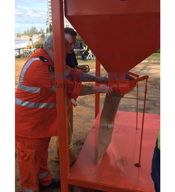 Sandbag Filling Frame - Materials Handling