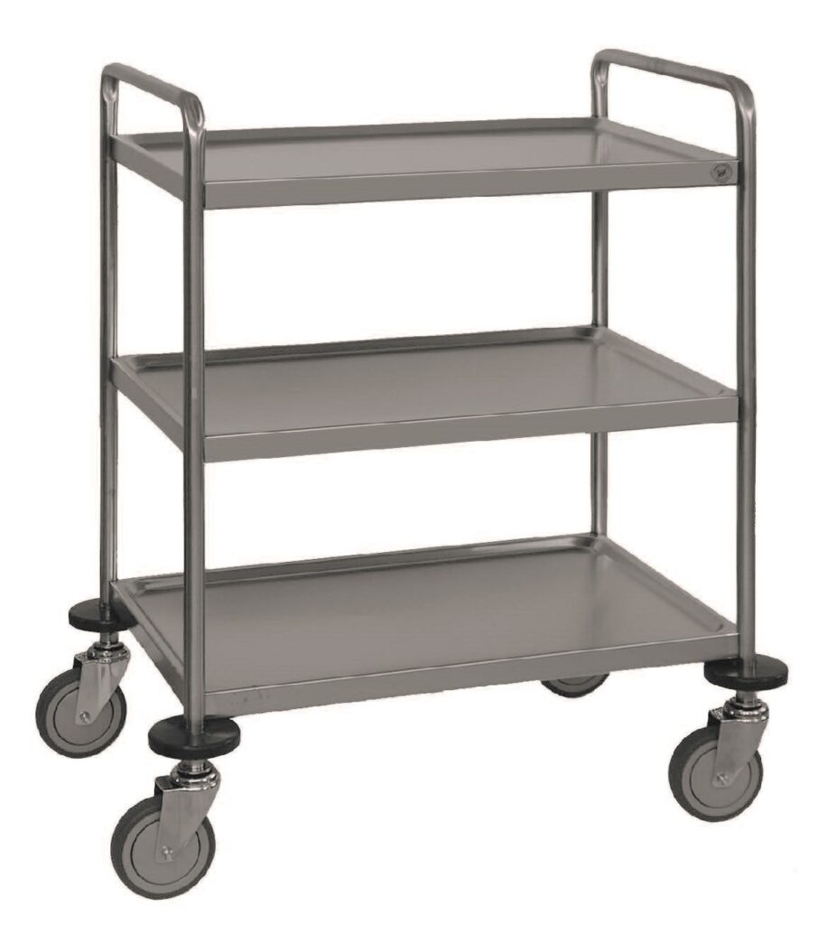 Stainless Trolleys Multi Tiered - Materials Handling