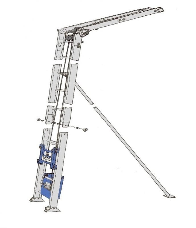 Ladder Lifters - Solar and Construction - Materials Handling