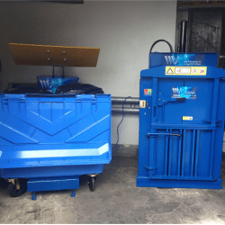 Wheelie Bin Compactor Press | Materials Handling