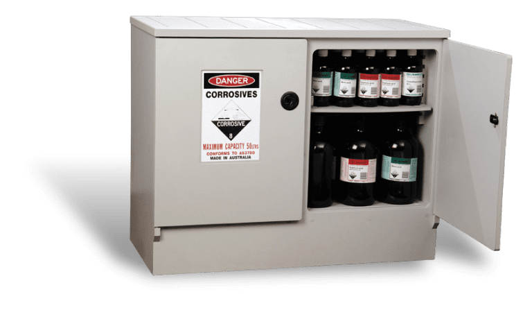 Dangerous Goods Storage Cabinets Corrosive Substances Polyethylene ...