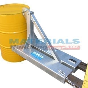 Drum Lifters Forklift Mounted Beak Type - Materials Handling