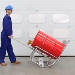 Drum Cradle Rollover Dispensing - Materials Handling