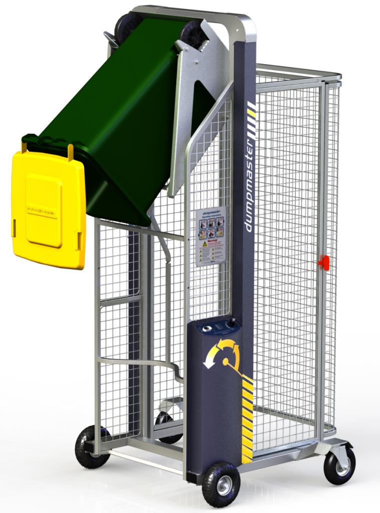 DumpMaster Wheelie Bin Tipper (250 kg) - Materials Handling