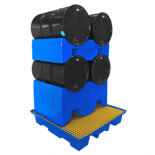 Drum Spill Pallet Rack - Materials Handling