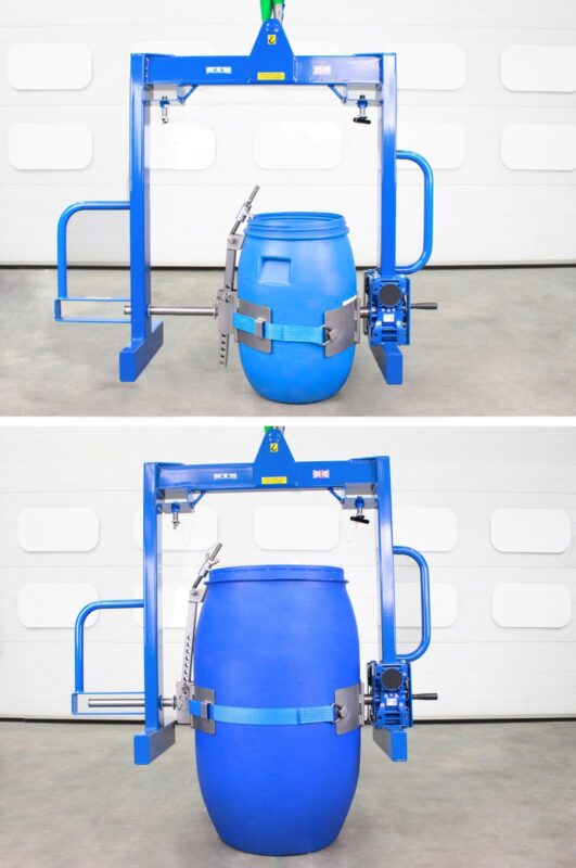 Drum Lifting Rotators - Adjustable - Materials Handling
