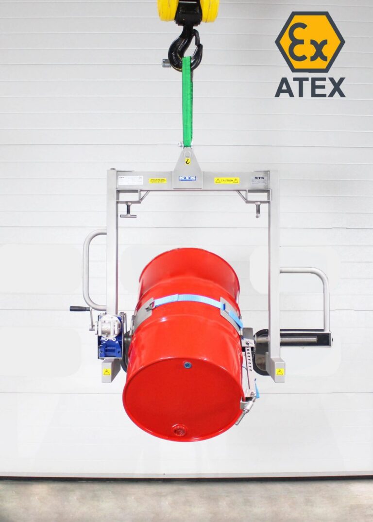 Drum Lifting Rotators - Adjustable - Materials Handling